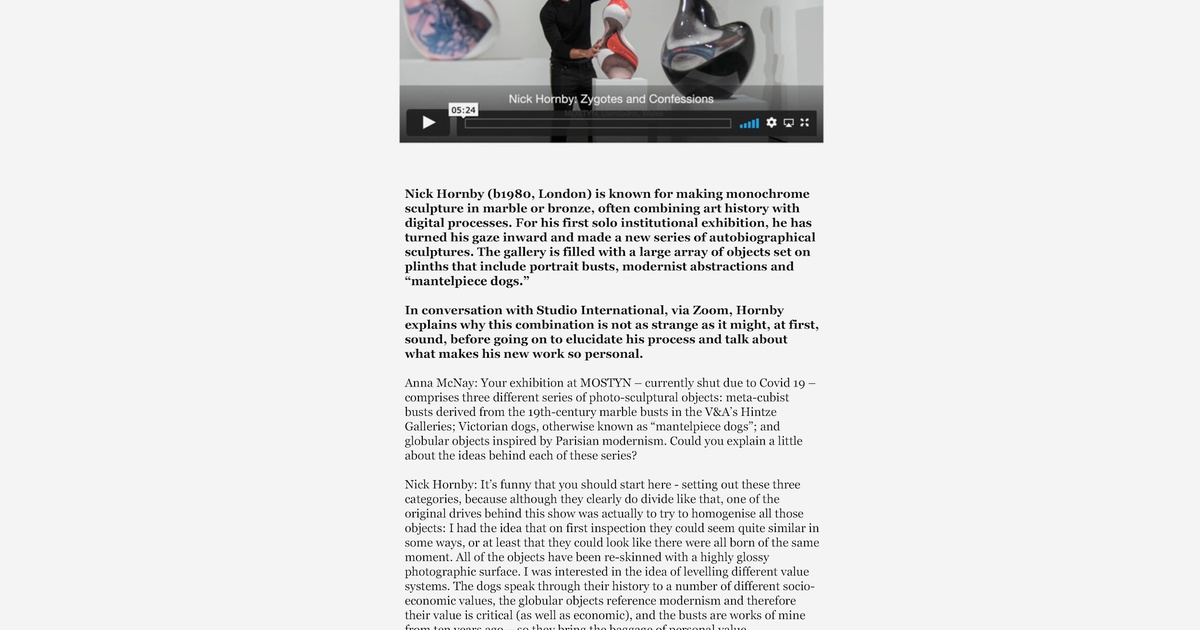 Studio International: ‘Liquefied photography is magical and mysterious ...